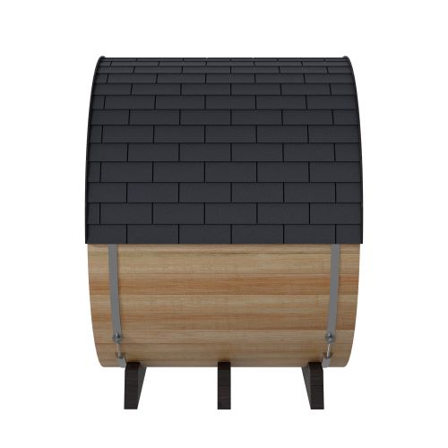 Finnmark FD-7 4-Person Thermo-Aspen Combination Outdoor Barrel Sauna ...