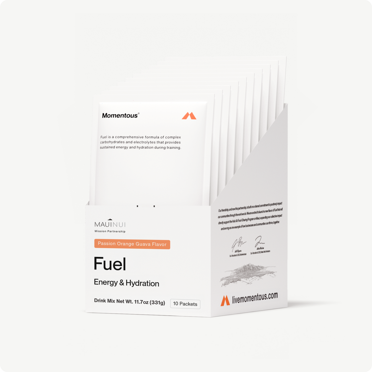 Momentous Fuel Special Edition 10-Travel Packs — Recovery For Athletes