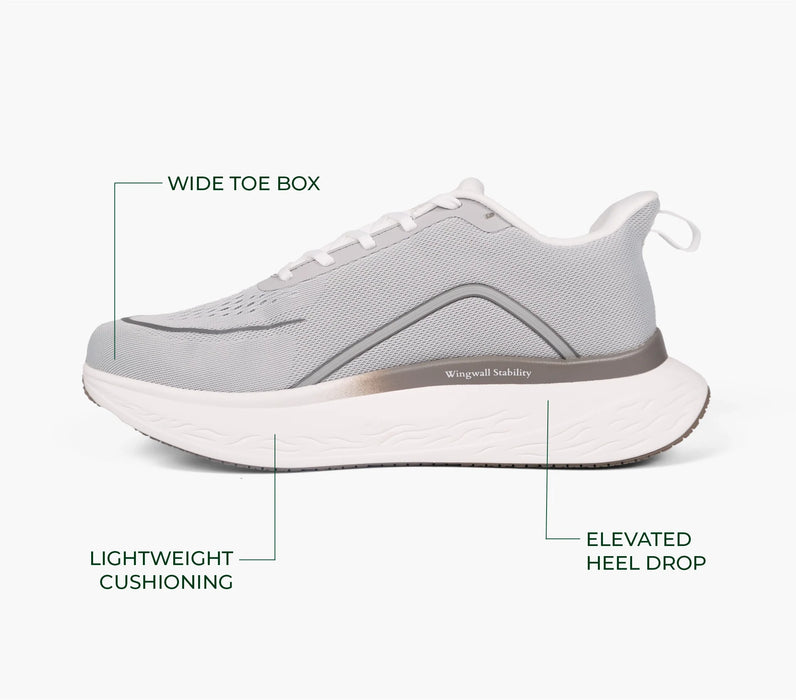Veloci Men's Mesa Running Shoes - Gray — Recovery For Athletes