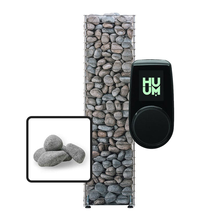 HUUM CLIFF 240V Electric Heater Package w/ UKU Wifi Controller and Sto ...