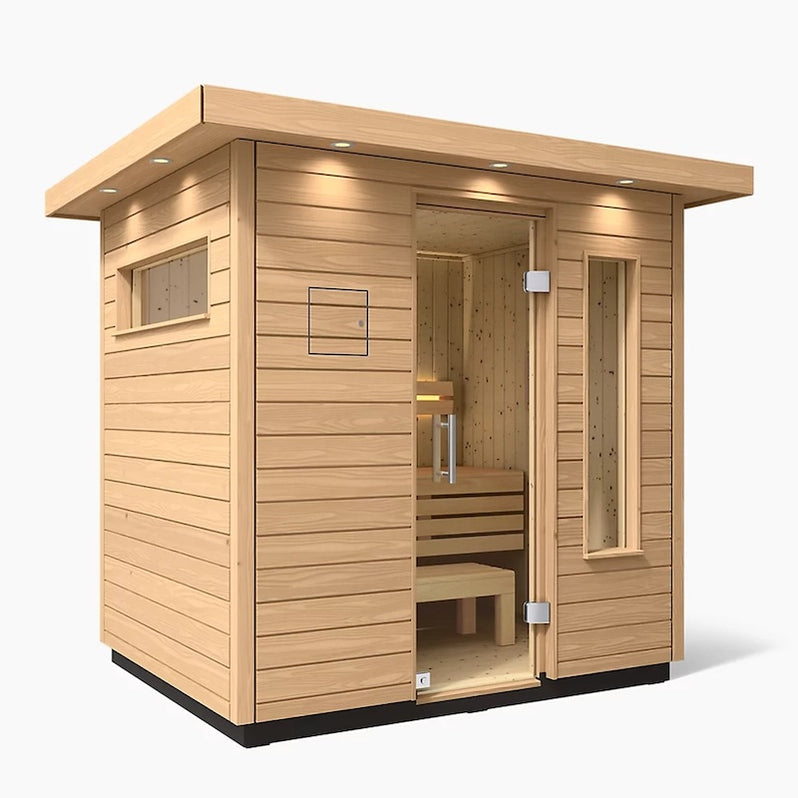 Kohler C2 Outdoor Douglas Fir Sauna Kit — Recovery For Athletes