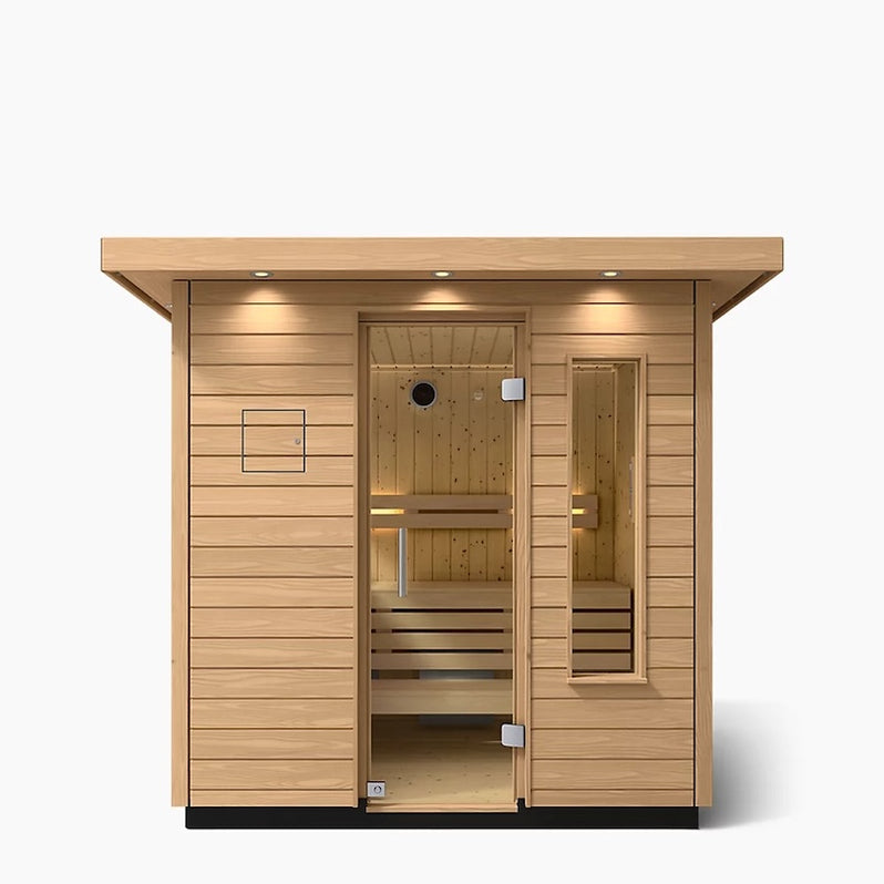 Kohler C2 Outdoor Douglas Fir Sauna Kit — Recovery For Athletes