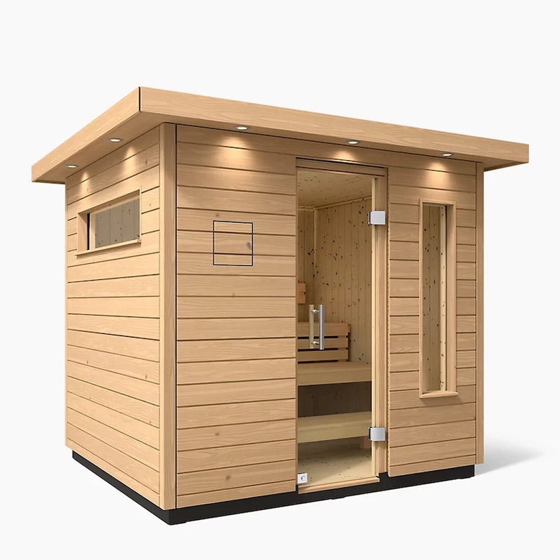Kohler C2 Outdoor Douglas Fir Sauna Kit — Recovery For Athletes