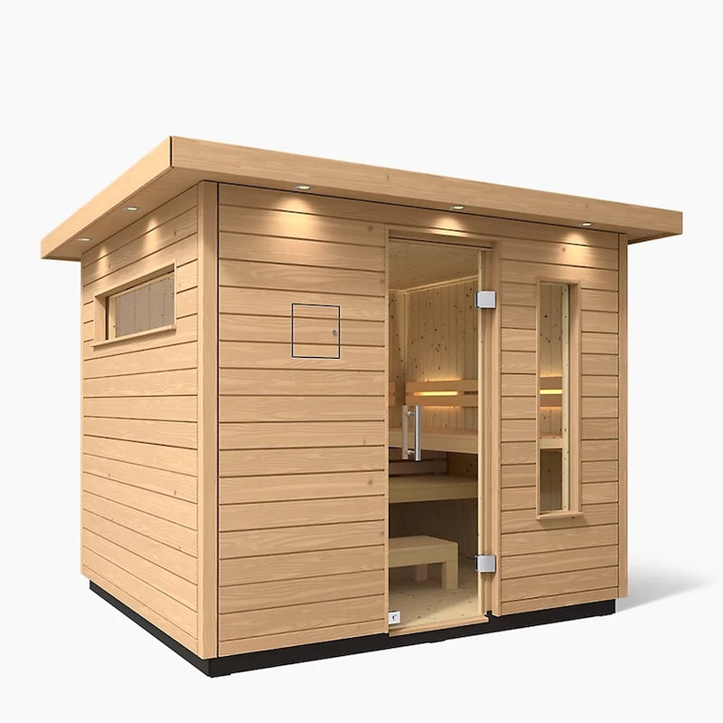 Kohler C2 Outdoor Douglas Fir Sauna Kit — Recovery For Athletes
