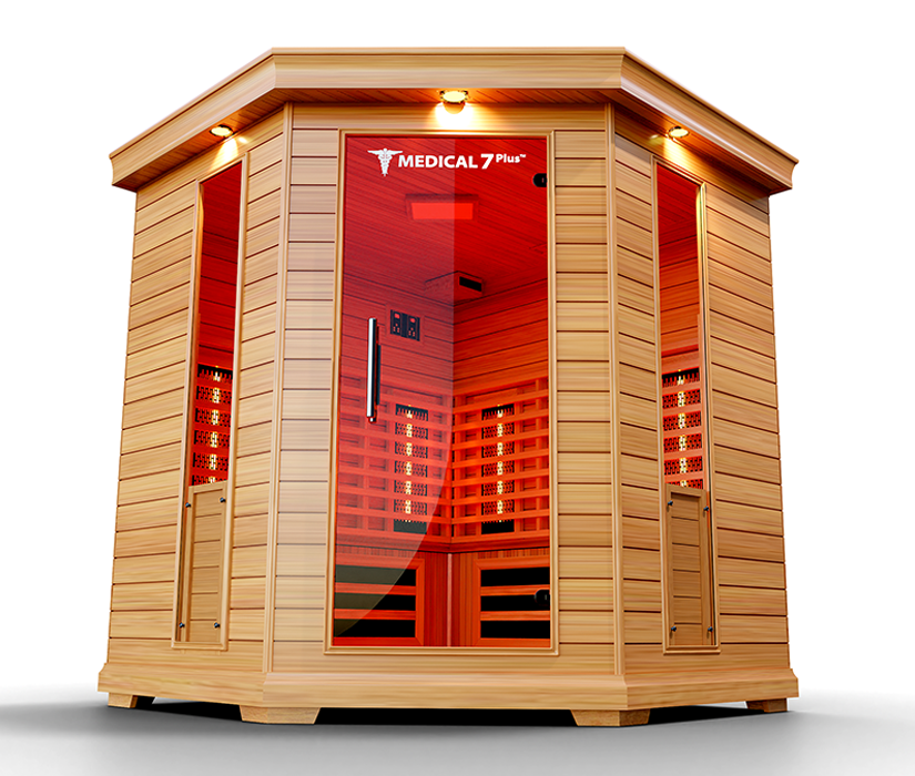 Medical 7 Plus Infrared Sauna (4-6 Person) — Recovery For Athletes