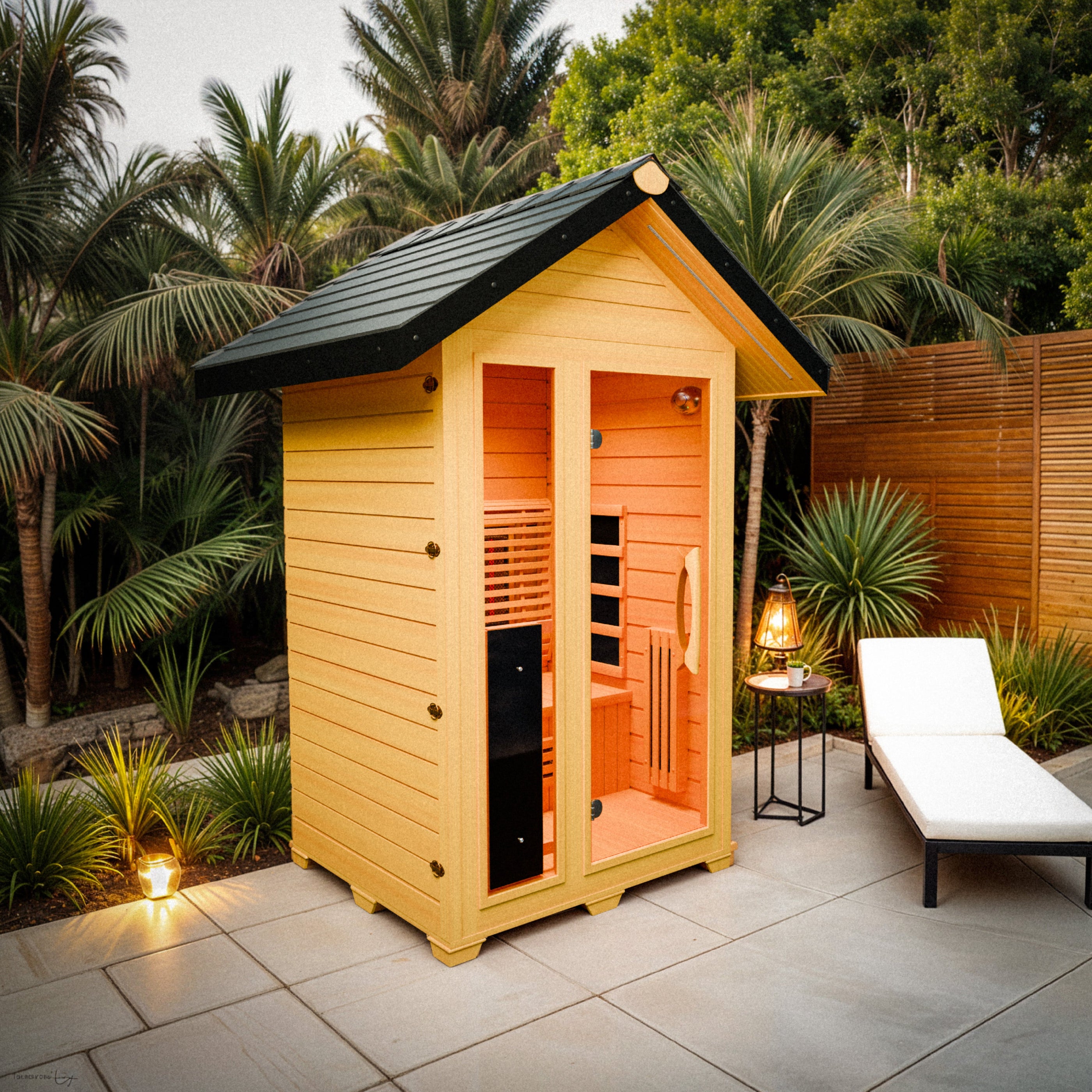 Medical Nature 5 Outdoor Infrared Sauna (2 Person) — Recovery For Athletes