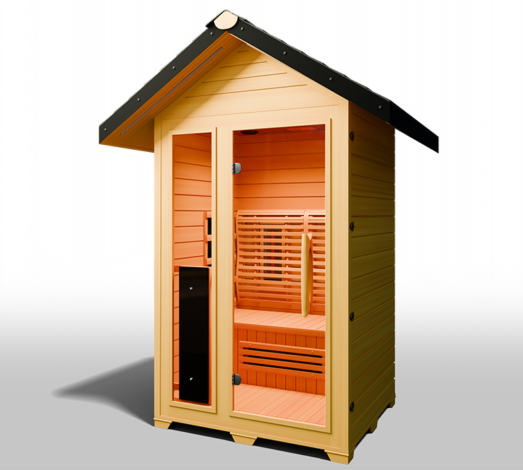 Medical Nature 5 Outdoor Infrared Sauna (2 Person) — Recovery For Athletes