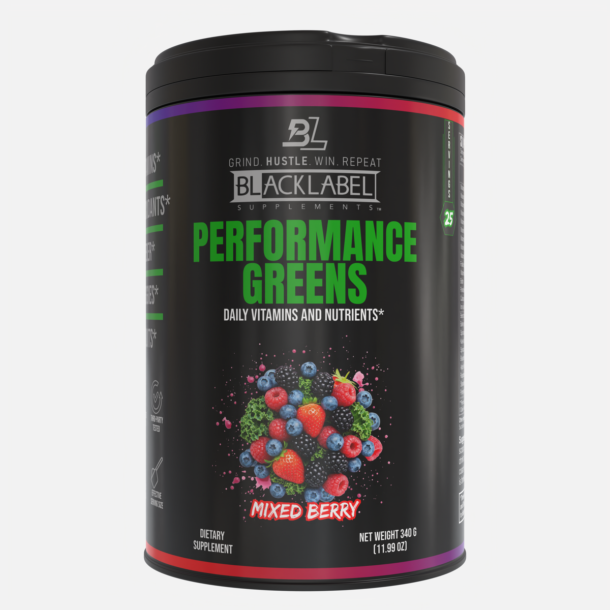 BLACKLABEL Performance Greens — Recovery For Athletes
