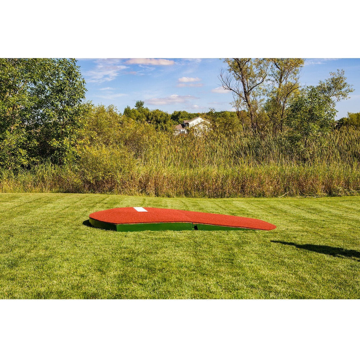 Portolite 10" Full Size 2-Piece Portable Practice Pitching Mound ...