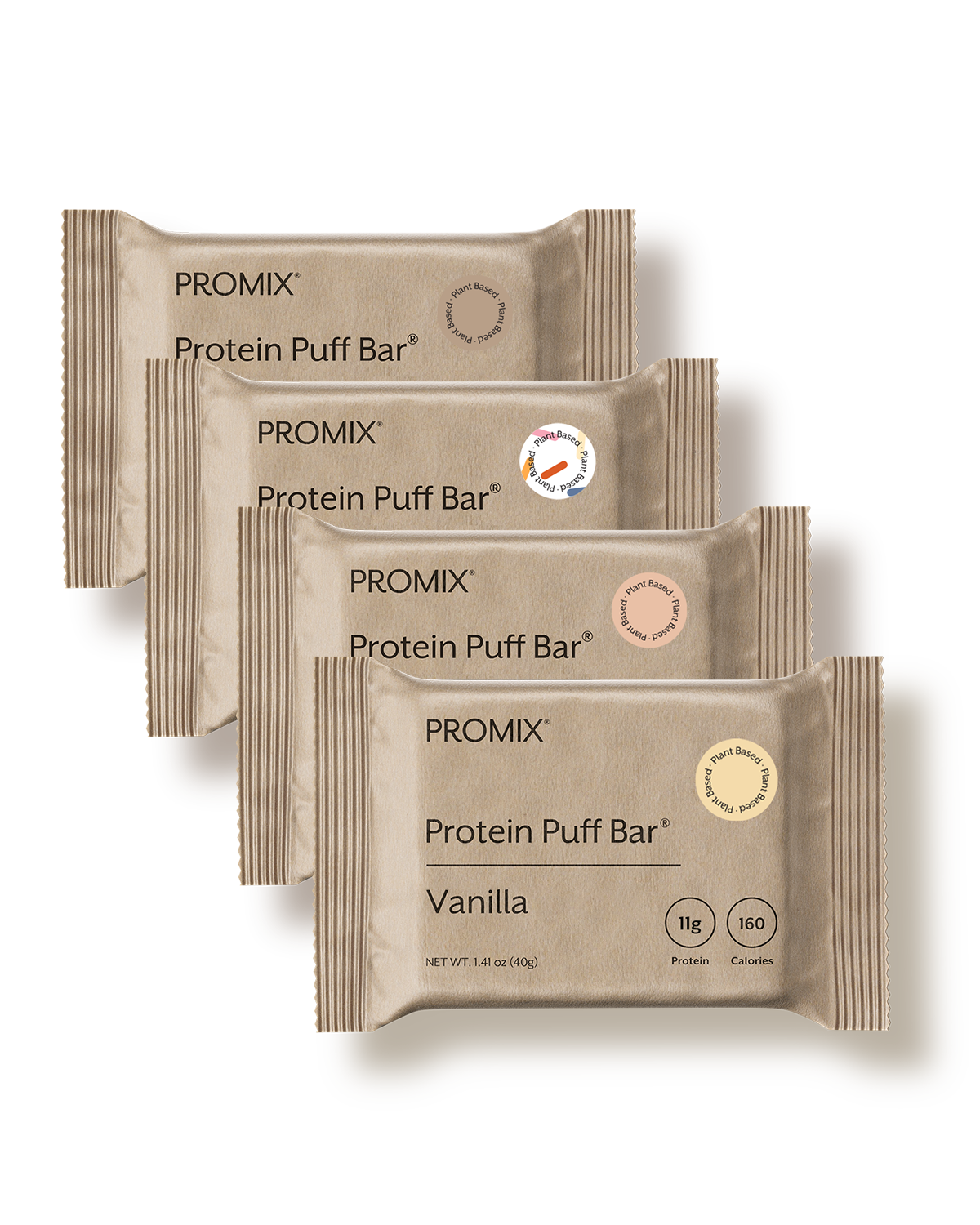 Promix Plant Based Protein Puff Bars Variety Pack — Recovery For Athletes