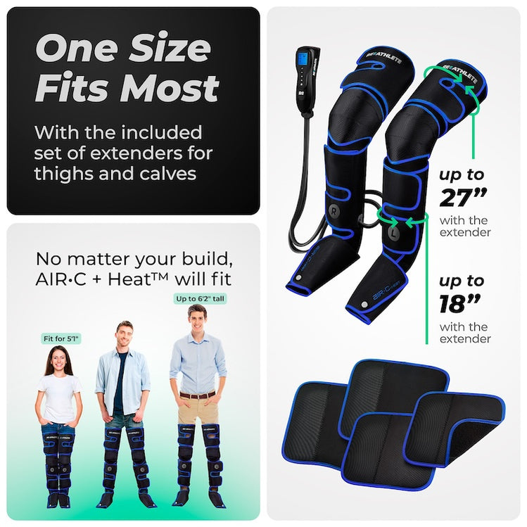 ReAthlete Air-C Full Leg Compression Massager — Recovery For Athletes
