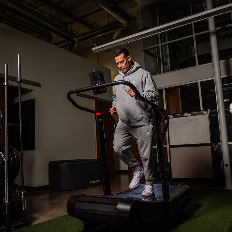 Tru Grit Runner Elite Curved Manual Treadmill — Recovery For Athletes