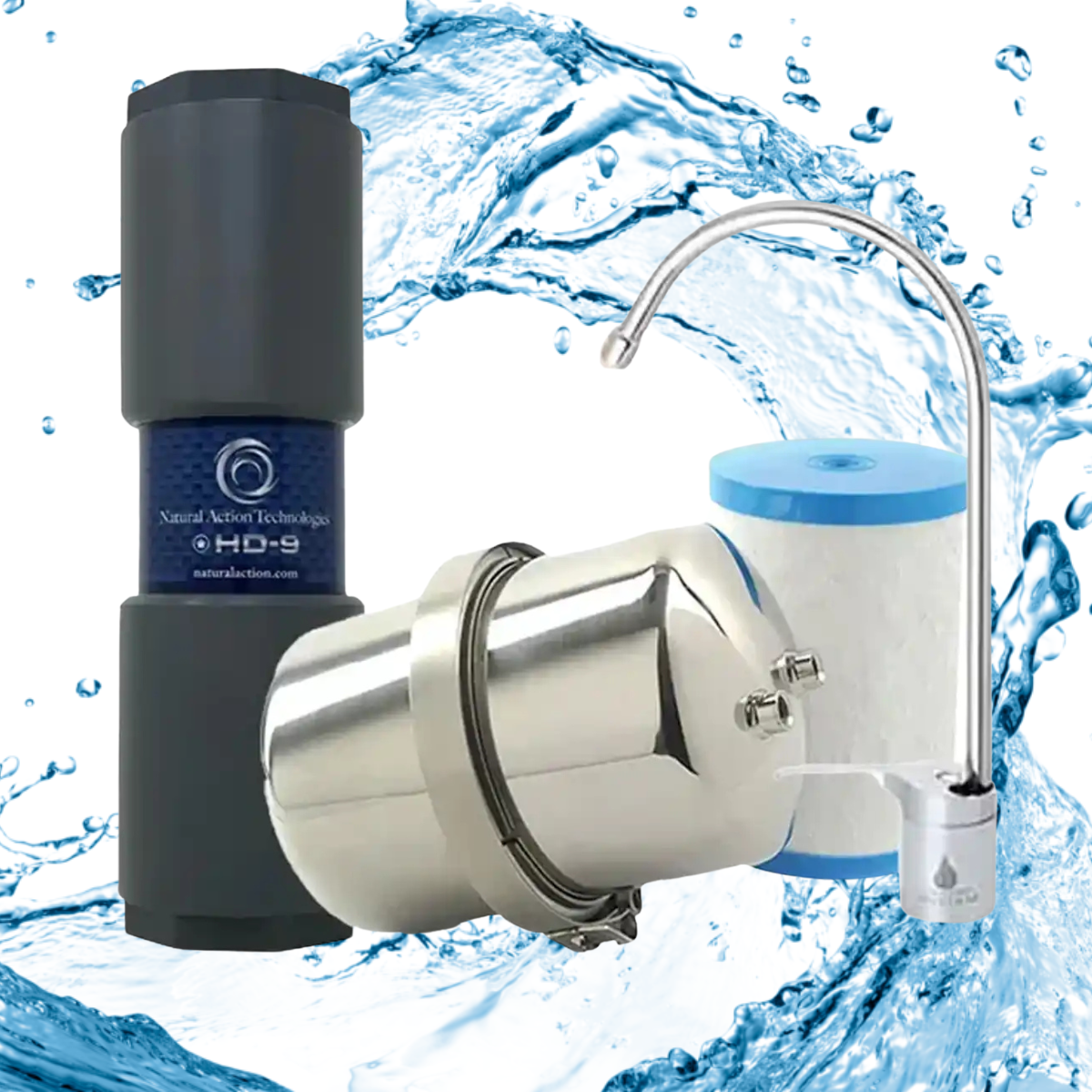 Natural Action Sink Revitalizer with Filtration — Recovery For Athletes
