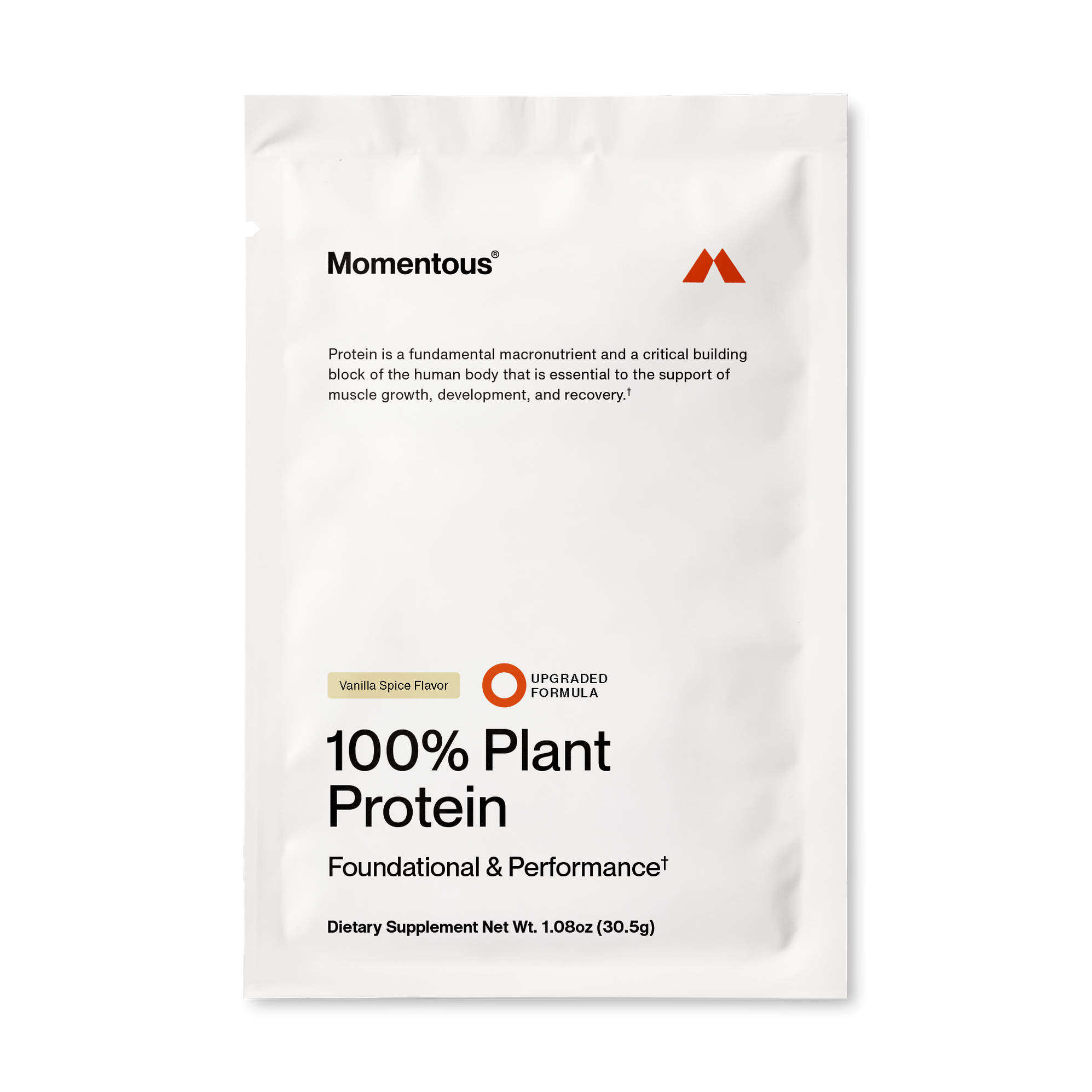 Momentous 100% Plant Protein 10-Travel Packs — Recovery For Athletes