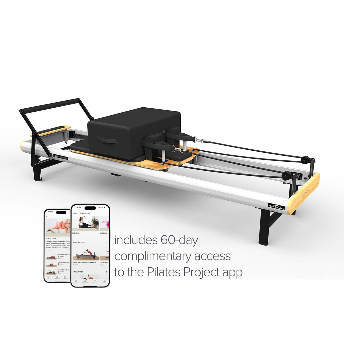Peak Pilates casa™ Reformer with Long/Short Box — Recovery For Athletes