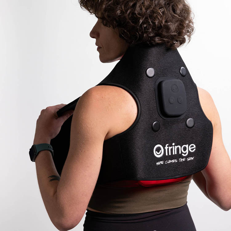 Fringe Red Light Therapy Neck Wrap — Recovery For Athletes