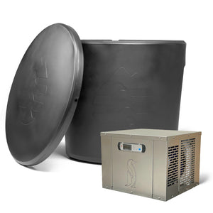 Penguin Chillers Cold Therapy Chiller & Ice Barrel Bundle — Recovery ...