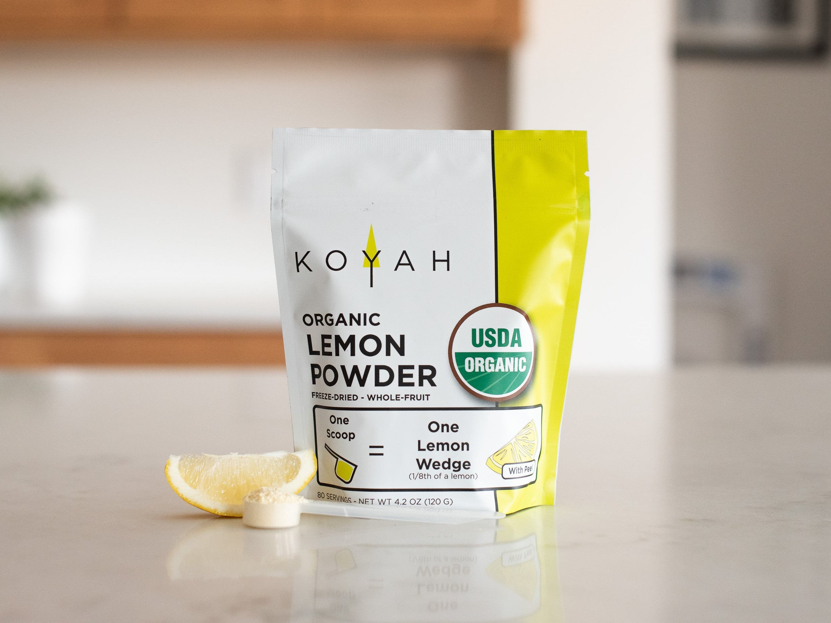 KOYAH Organic Lemon Powder — Recovery For Athletes