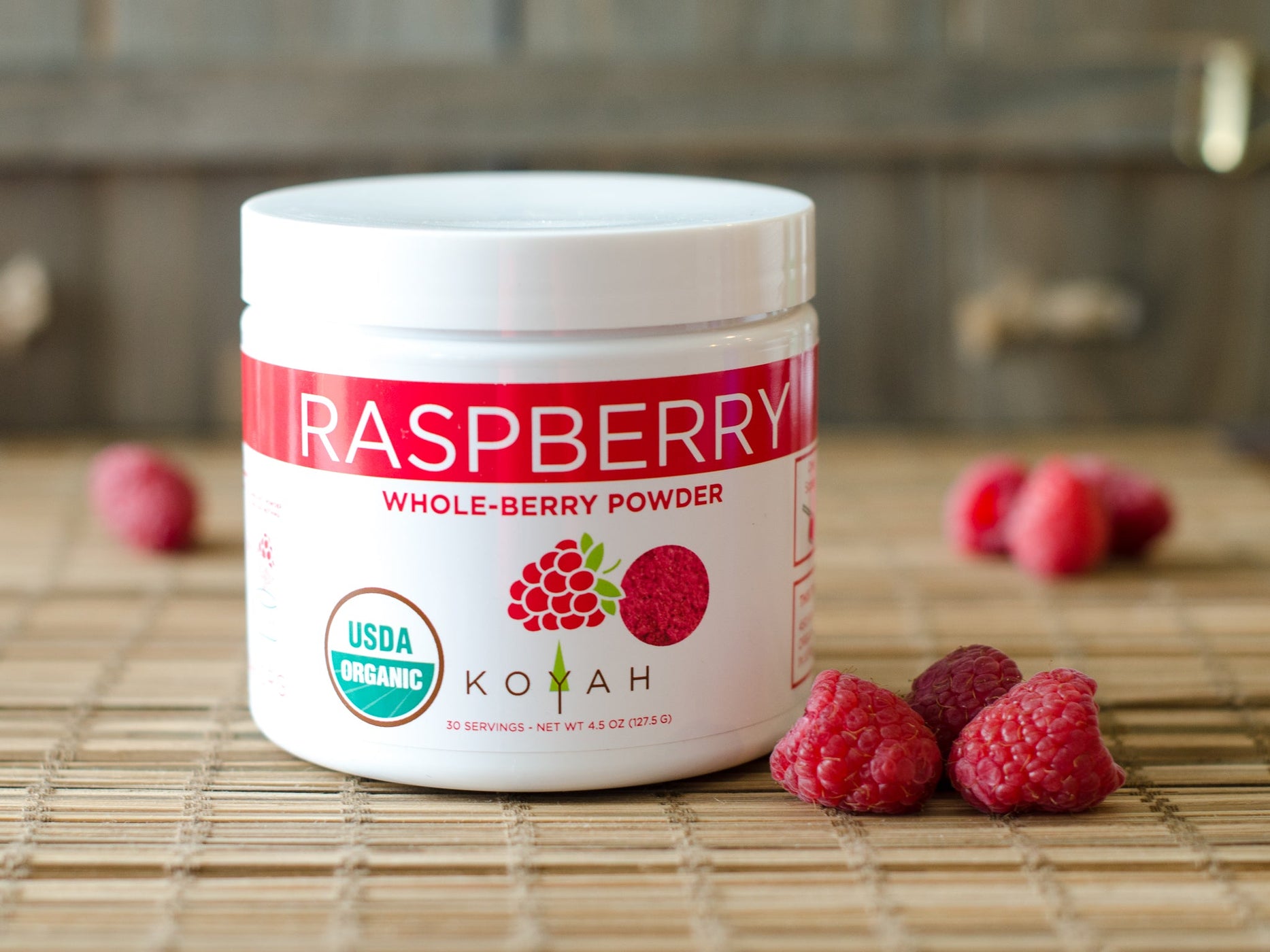 KOYAH Organic Raspberry Powder — Recovery For Athletes