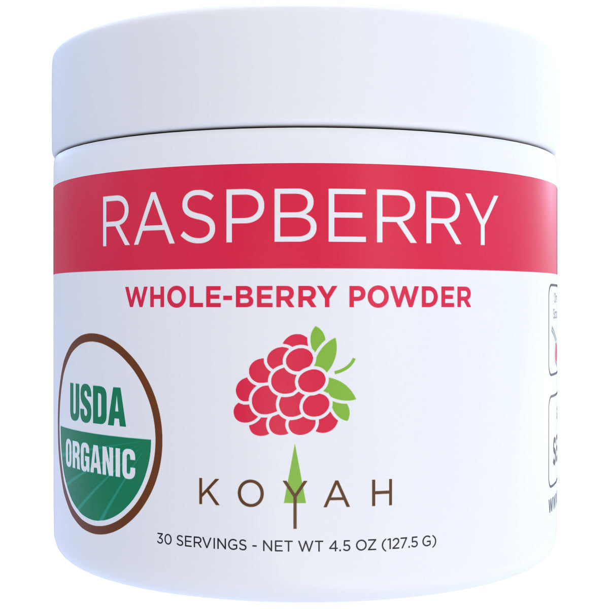 KOYAH Organic Raspberry Powder — Recovery For Athletes