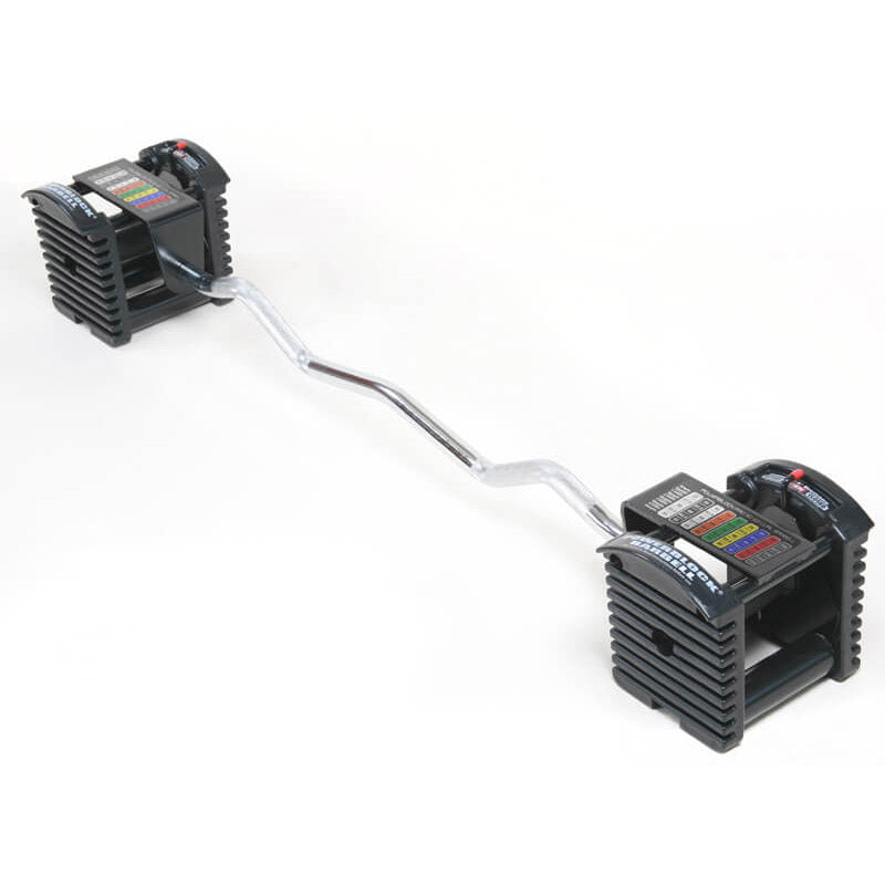 PowerBlock Pro Series EZ Curl Barbell — Recovery For Athletes