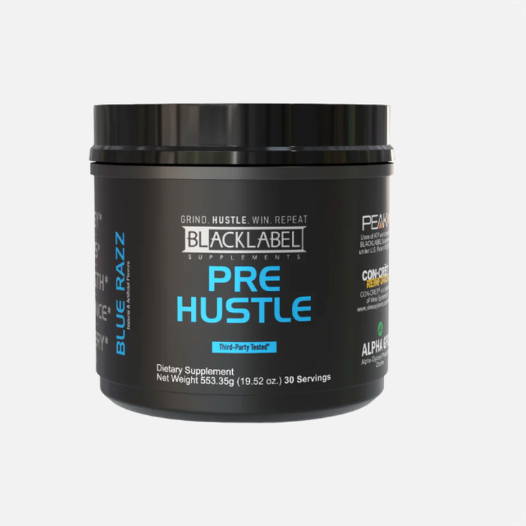 BLACKLABEL Supplements PRE HUSTLE — Recovery For Athletes