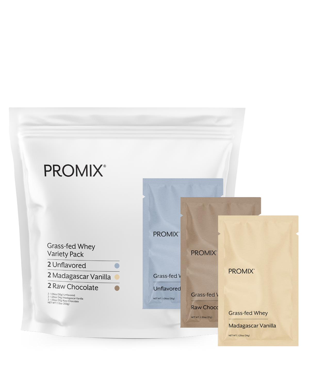 Promix Whey Protein Powder Variety Pack — Recovery For Athletes