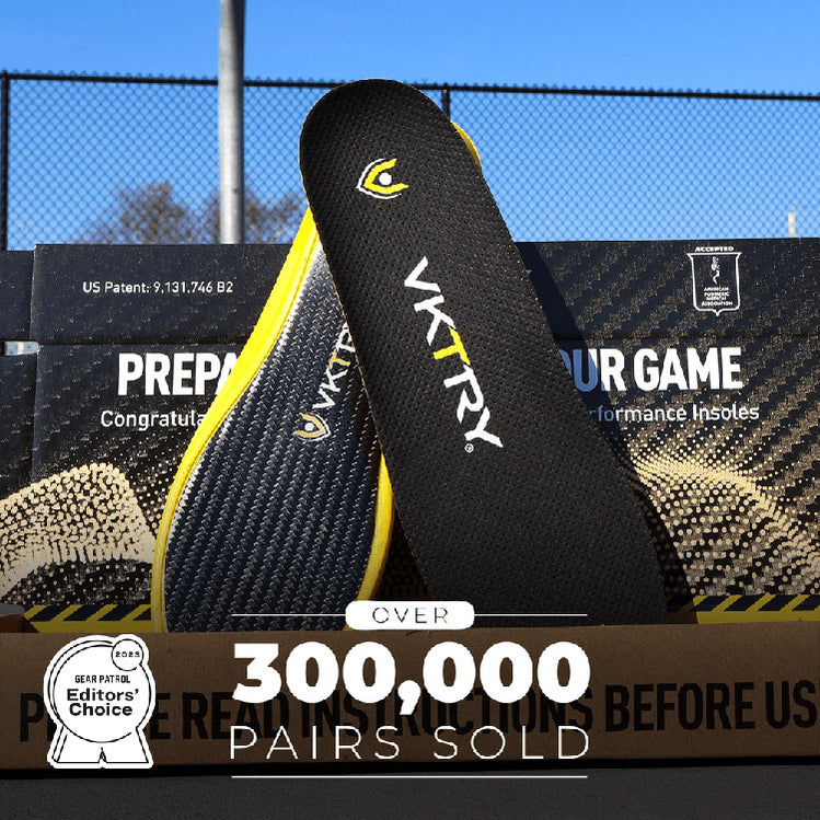 VKTRY Gold Performance Insoles — Recovery For Athletes