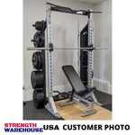York Barbell STS Self Standing Half Rack — Recovery For Athletes