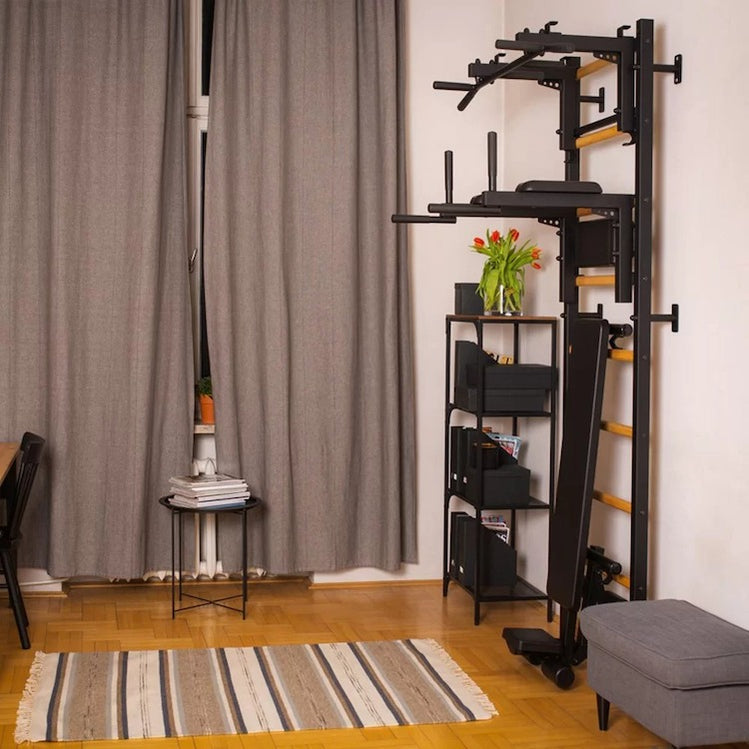 BenchK Series 7 733 Luxury Wall Bars for Home Gym and Personal Studio ...
