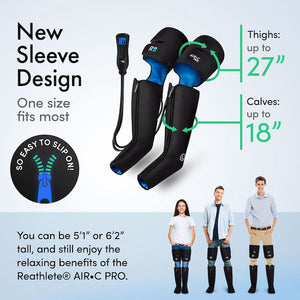 ReAthlete Air-C Pro Full Leg Compression Massager — Recovery For Athletes