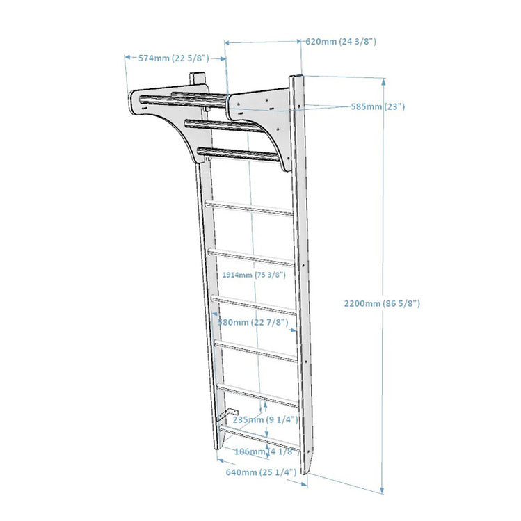 BenchK Series 1 111 Swedish Ladder — Recovery For Athletes