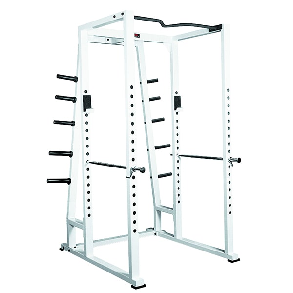York Barbell STS Power Rack w/ Weight Storage — Recovery For Athletes