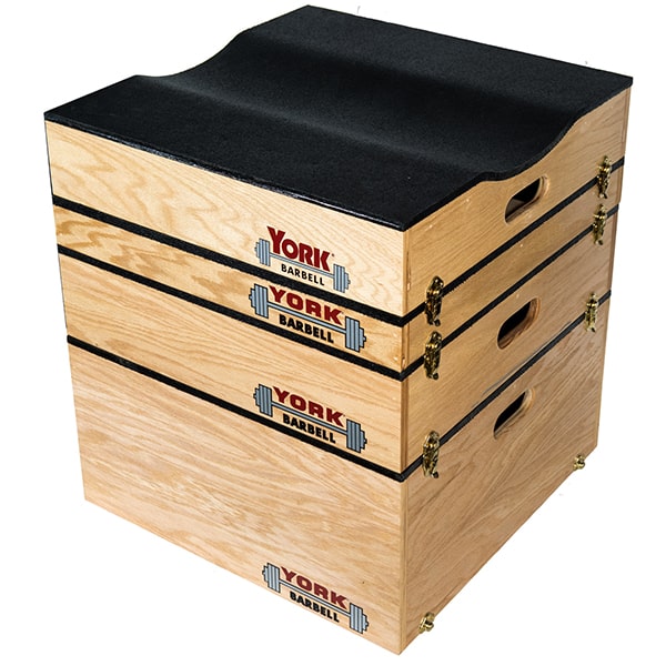 York Barbell Stackable Plyo / Step-Up Box — Recovery For Athletes