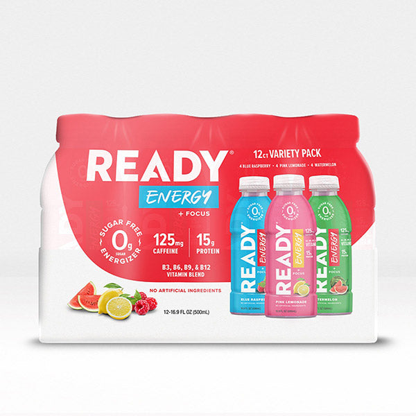 Ready Nutrition Energy + Focus Variety Pack — Recovery For Athletes