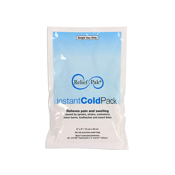 Relief Pak Instant Cold Pack - Case of 12 — Recovery For Athletes